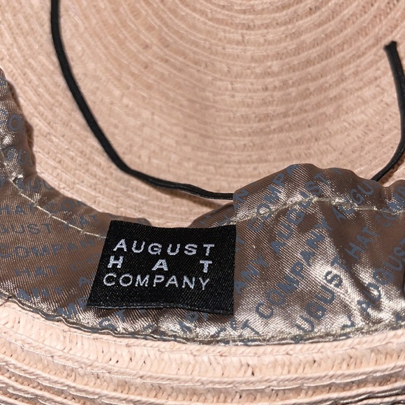 August Hats | Accessories | August Hat Co Blush Wide Brim Hat Wflowers ...